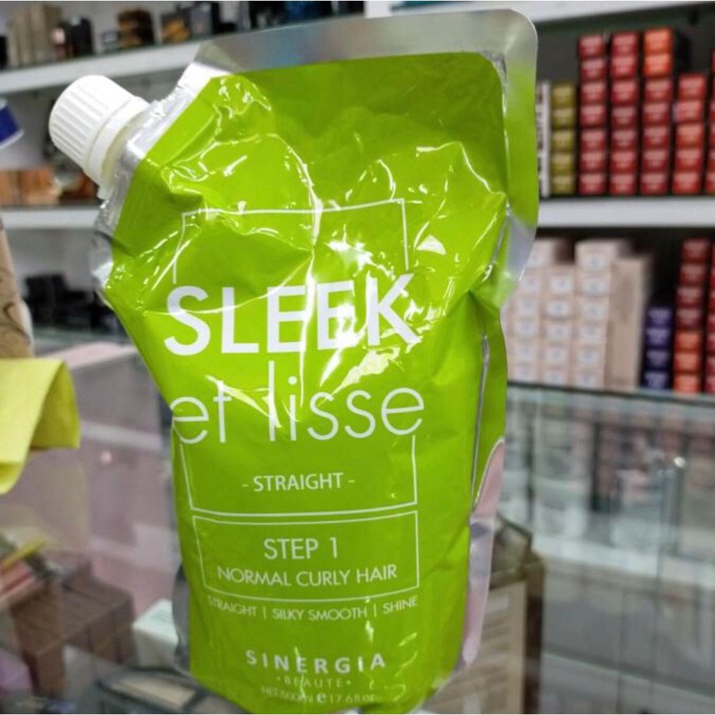 Jual SLEEK ET LISSE STEP 1 NORMAL TO CURLY HAIR 500ML (HIJAU) | Shopee ...