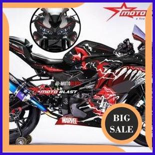 Jual tools Decal Sticker Motor Motoblast - Ninja ZX25R Venom HJC-Full ...