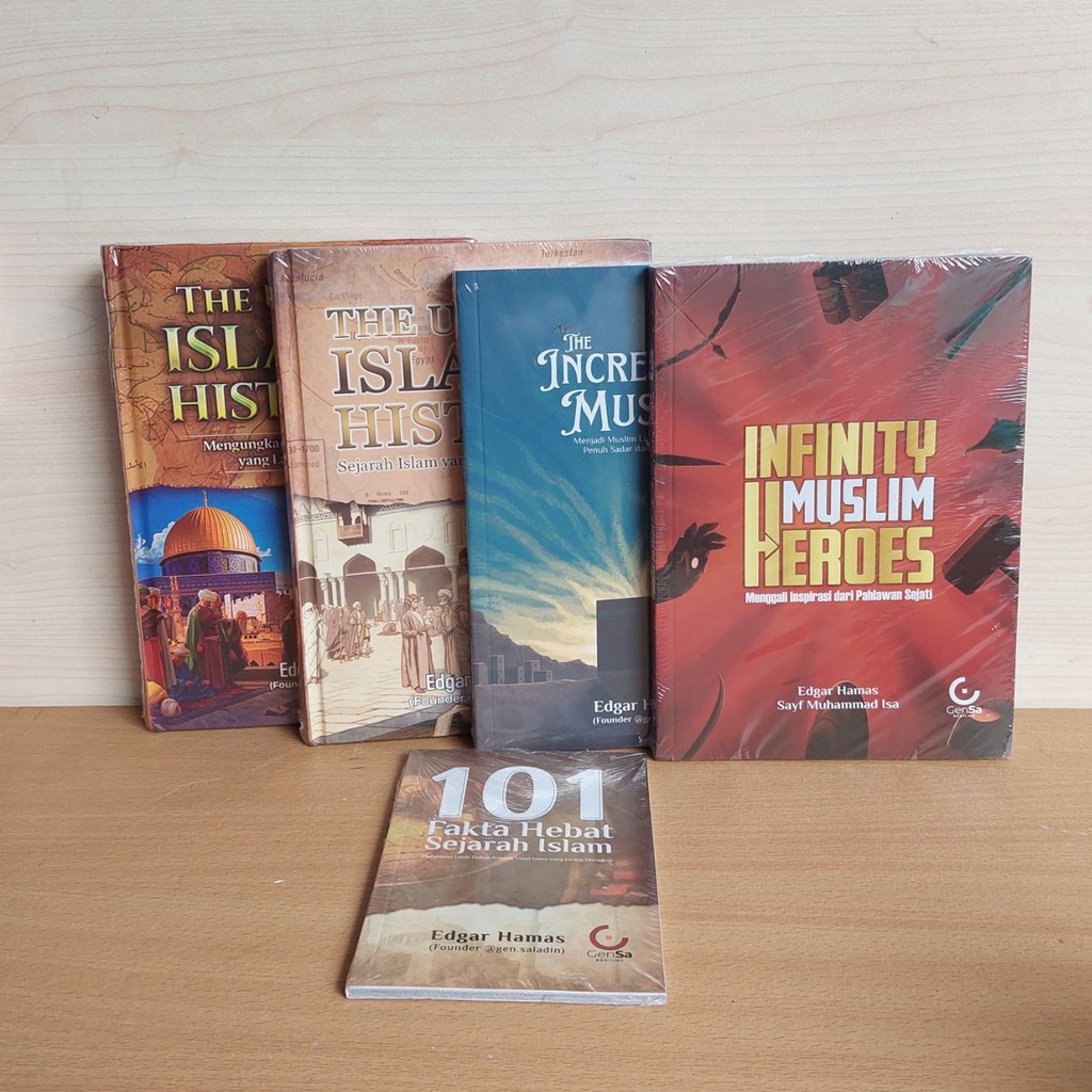 Jual Paket Gensa Untold Islamic History Jilid 1 dan 2, Infinity Muslim ...
