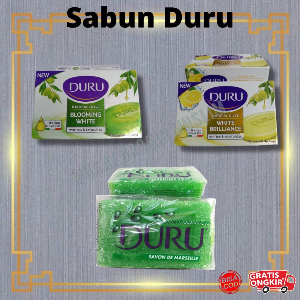 Jual (ALL) Sabun Duru Blooming White Olive Oil,White Brilliance 90 gr ...