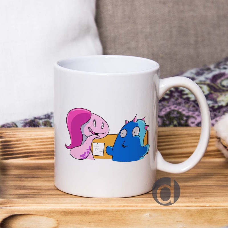 Jual Mug Kartun Lucu The Gossip Cute V11 | Shopee Indonesia
