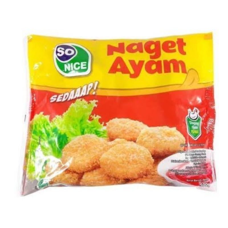 Jual So Nice Sedap Chicken Nugget 500gr | Shopee Indonesia