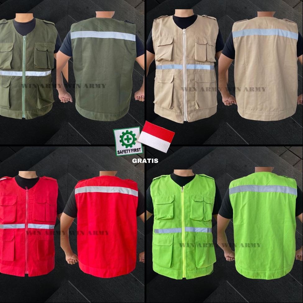 Jual Rompi Proyek - Rompi Safety - Rompi Tambang - Rompi Kain- Rompi k3 ...