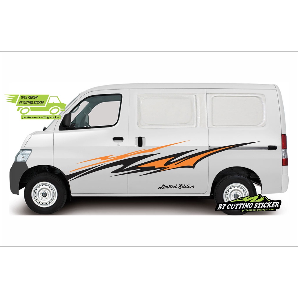 Jual stiker granmax minibus sticker mobil gran max stiker gran max ...