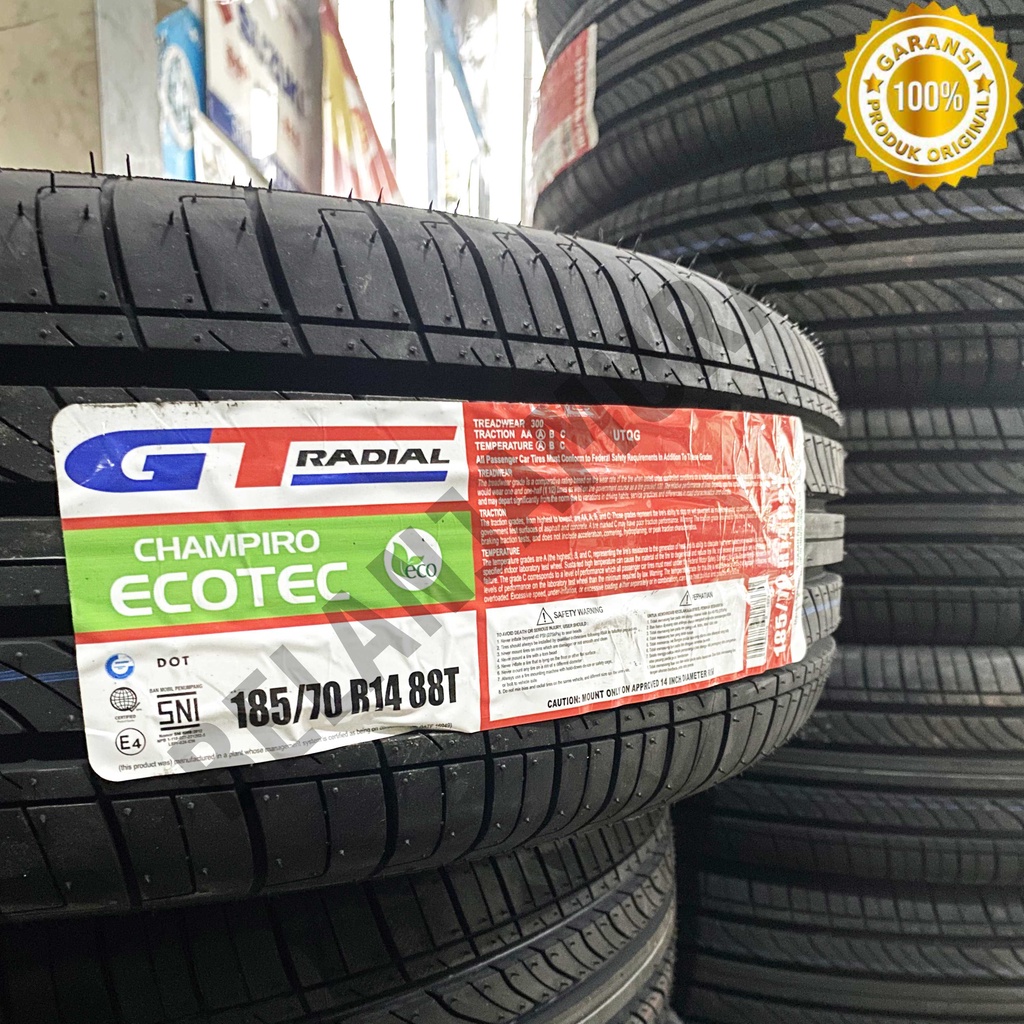 Jual Ban Mobil 185/70 R14 88T GT Radial Champiro Ecotec Tahun Pembuatan Tahun Ini! | Shopee ...
