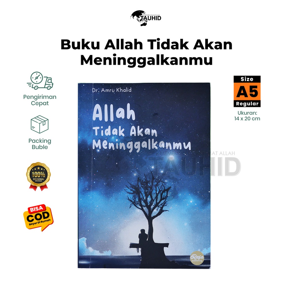 Jual Buku Allah Tidak Akan Meninggalkanmu Buku Bacaan Buku Self ...