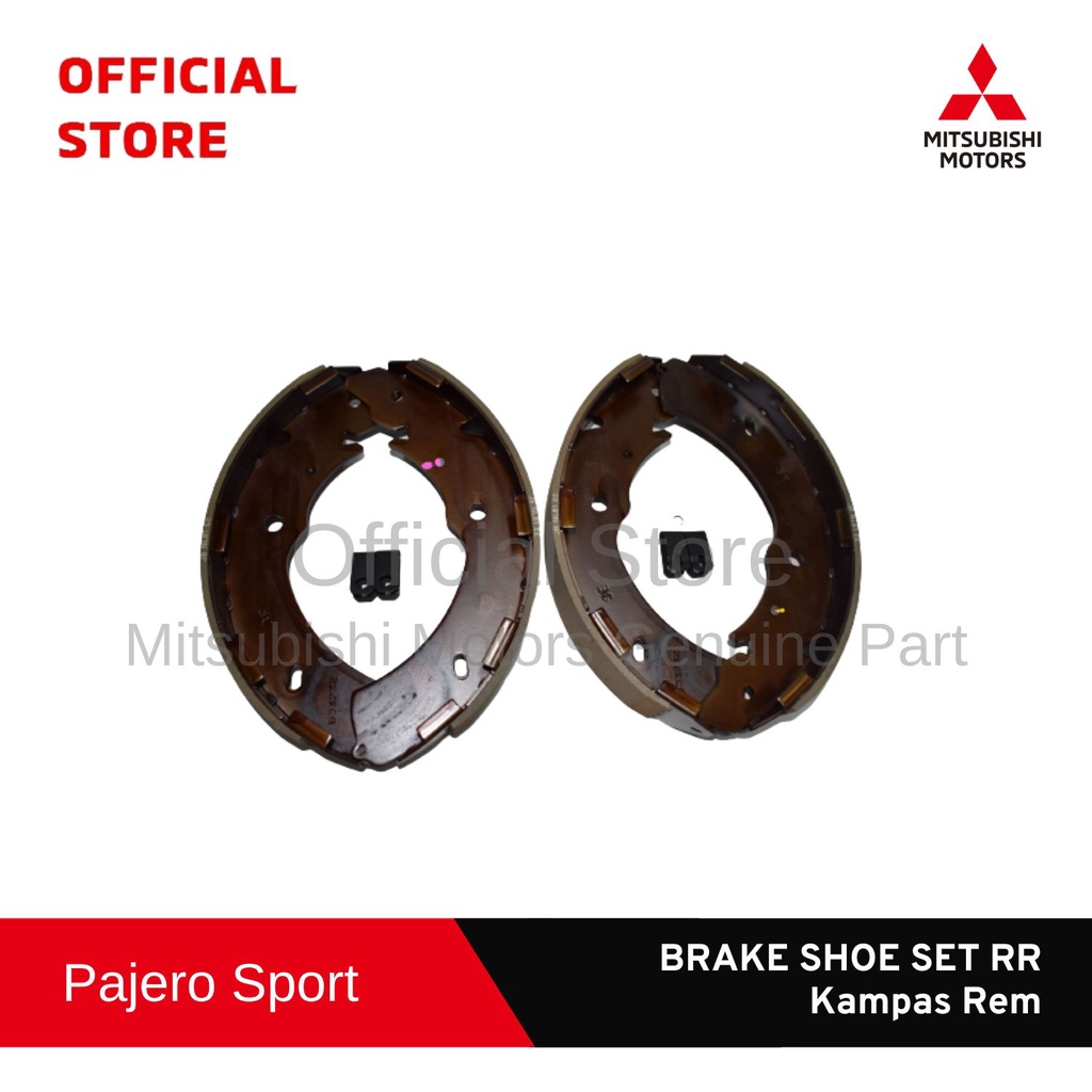 Jual Mitsubishi Motors BRAKE SHOE SET RR Kampas Rem Pajero Sport [4600A106] | Shopee Indonesia