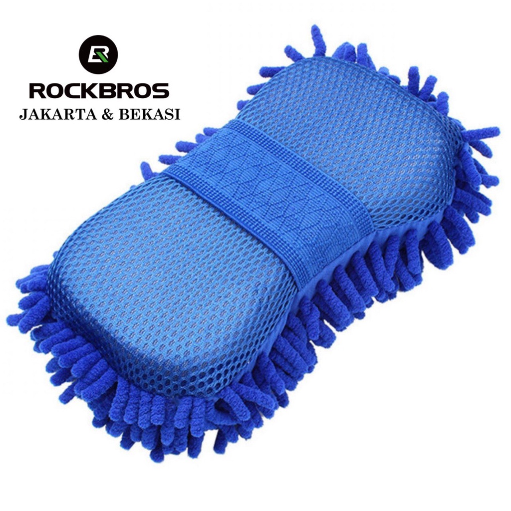 Jual Lap Tangan Microfiber Busa Cuci Mobil Debu Wash Sponge New Ori ...