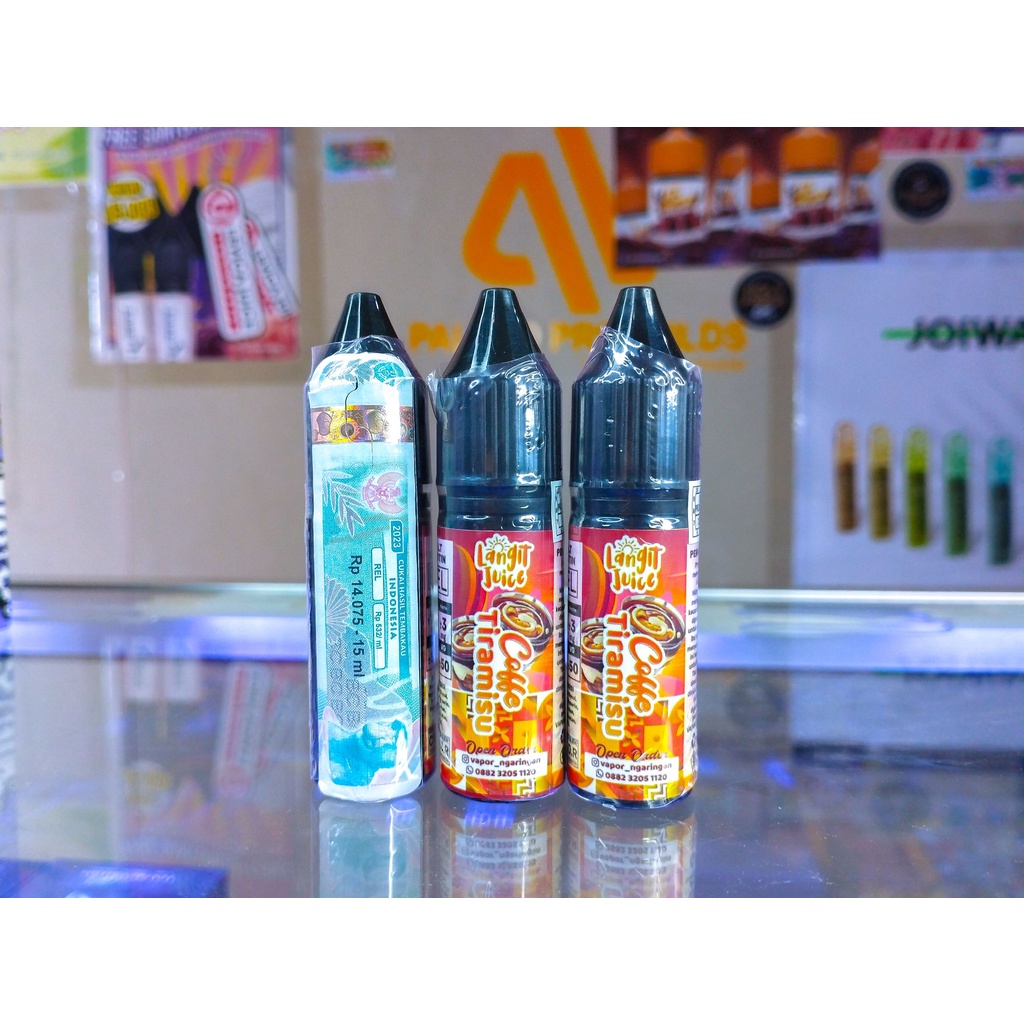 Jual LIQUID freebase 15ml terbaru langit juice COFFE TIRAMISU original ...