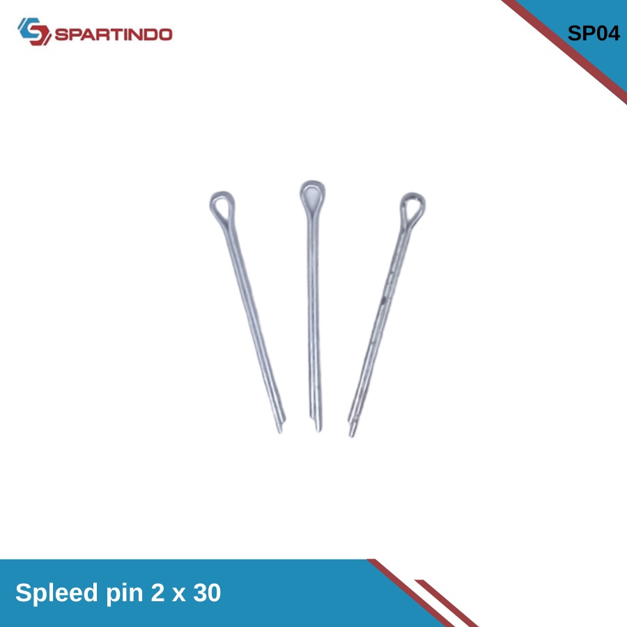 Jual Split pen Spleed pen Cotter Pin ukuran 2 x 30 Cotterpins Spipen ...