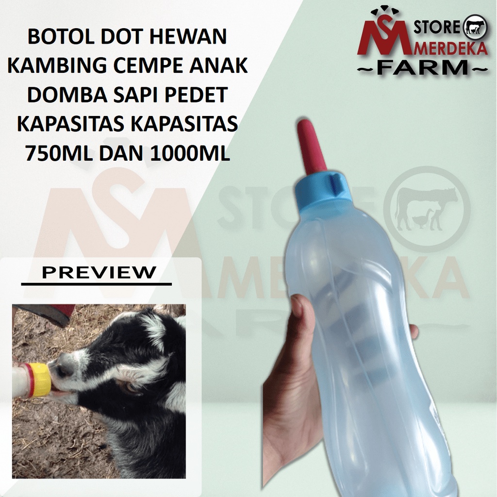 Jual Botol Dot Kambing Cempe Anak Domba Sapi Pedet Kapasitas Kapasitas ...