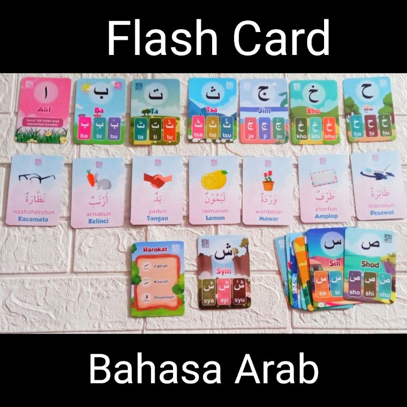 Jual FLASH CARD BAHASA ARAB | Shopee Indonesia