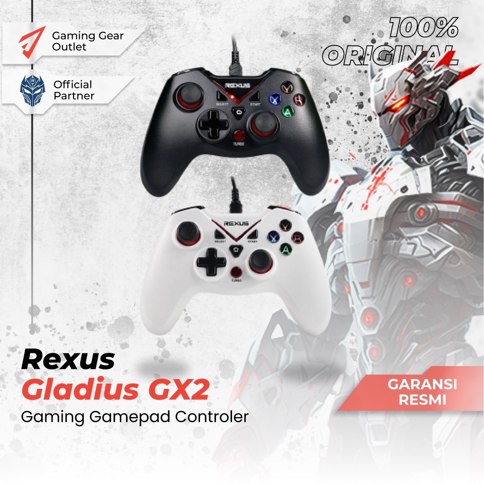 Jual [100% ORI] Rexus Gladius GX2 Joystick Pro Stick Gaming Gamepad Controler ANDROID PC PS3 ...