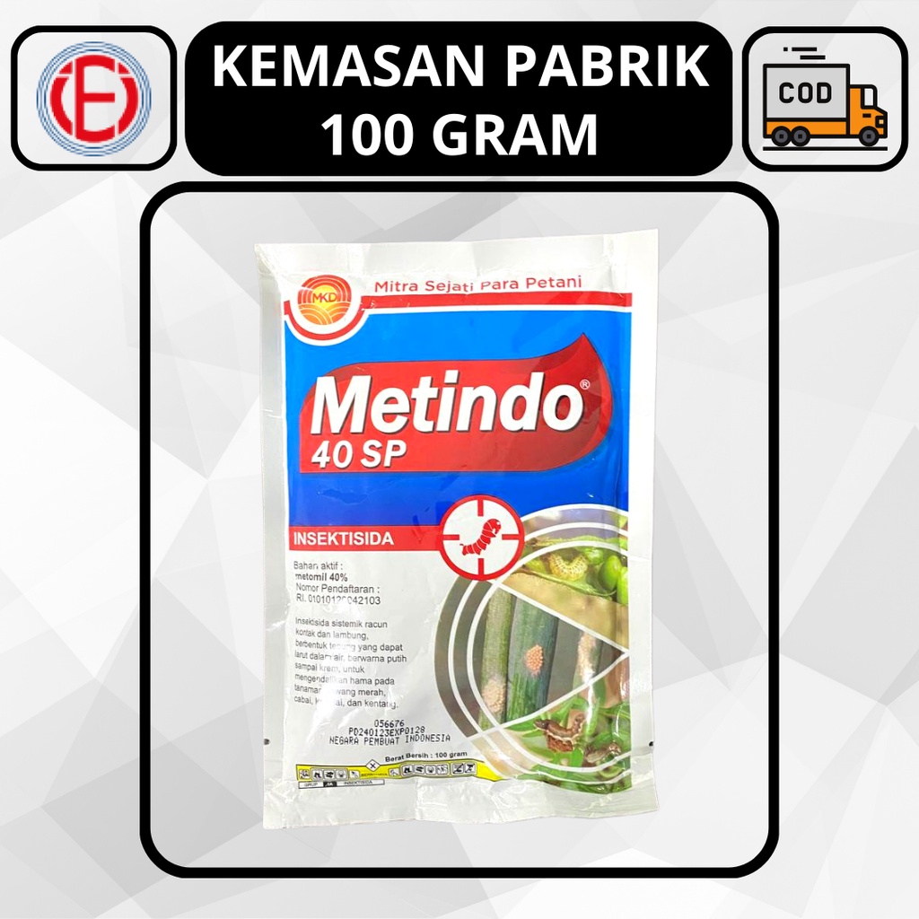 Jual Insektisida METINDO 40 SP Kemasan Pabrik 100 gram Bahan Aktif ...