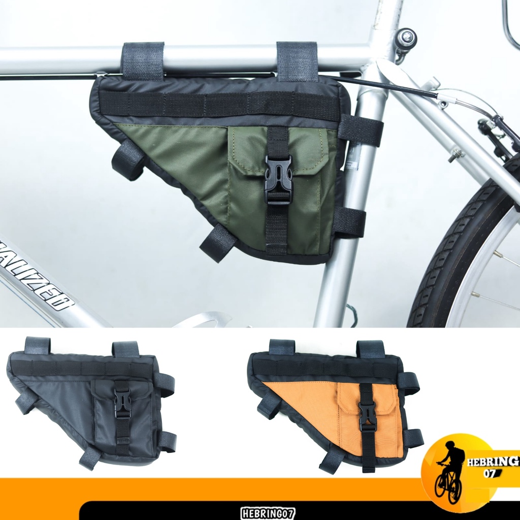 Jual Tas Frame Sepeda Waterproof Frame Bag Segitiga Tas Depan Roadbike ...
