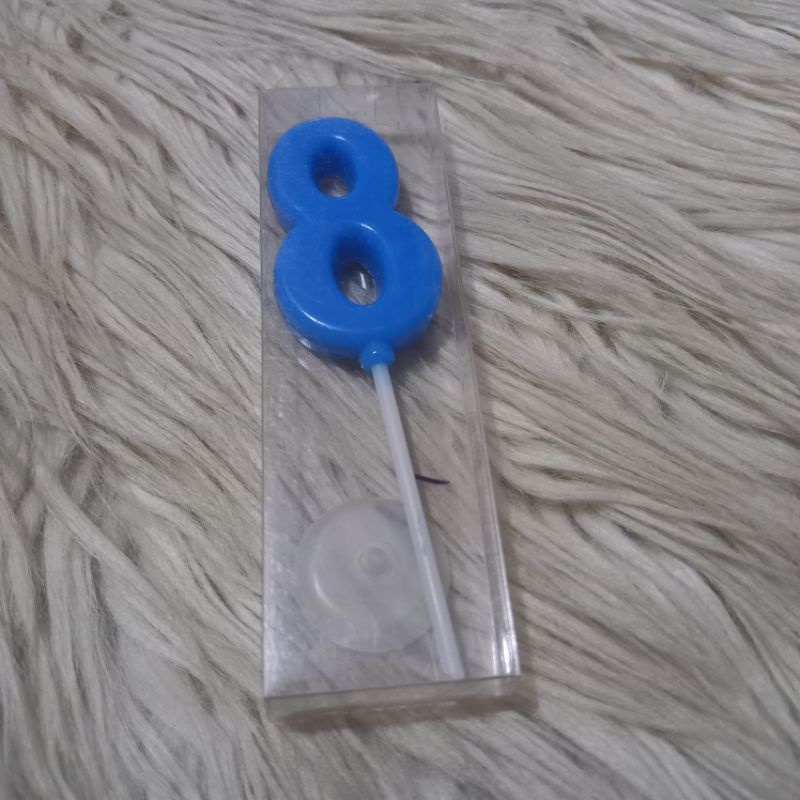 Jual Lilin angka 8 biru | Shopee Indonesia