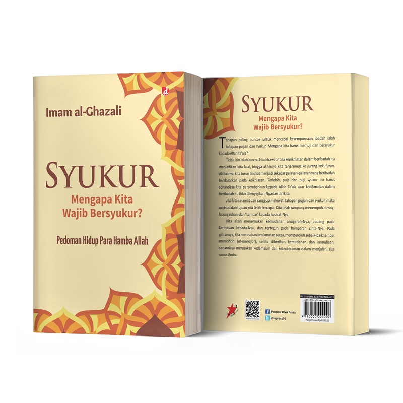 Jual Buku Syukur; Mengapa Kita Wajib Bersyukur? - Imam al-Ghazali - DIVA Press | Shopee Indonesia