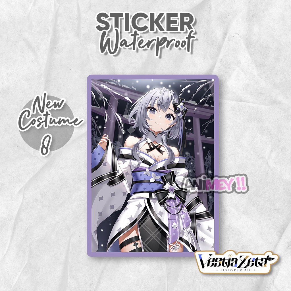 Jual Sticker Vestia Zeta New Costume / Stiker Anime Waterproof | Shopee ...
