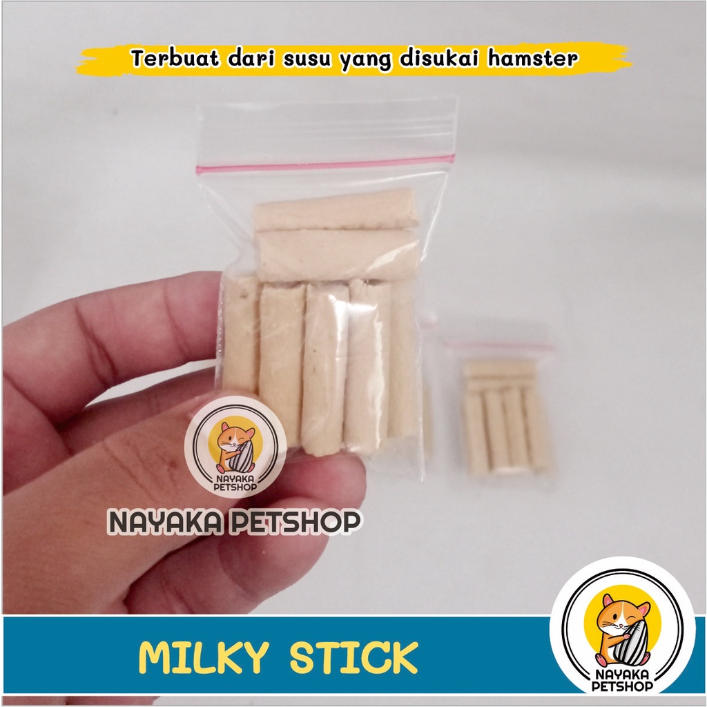 Jual Snack Hamster Stik Susu Milky Stick Milk Cemilan Ekstra Food ...