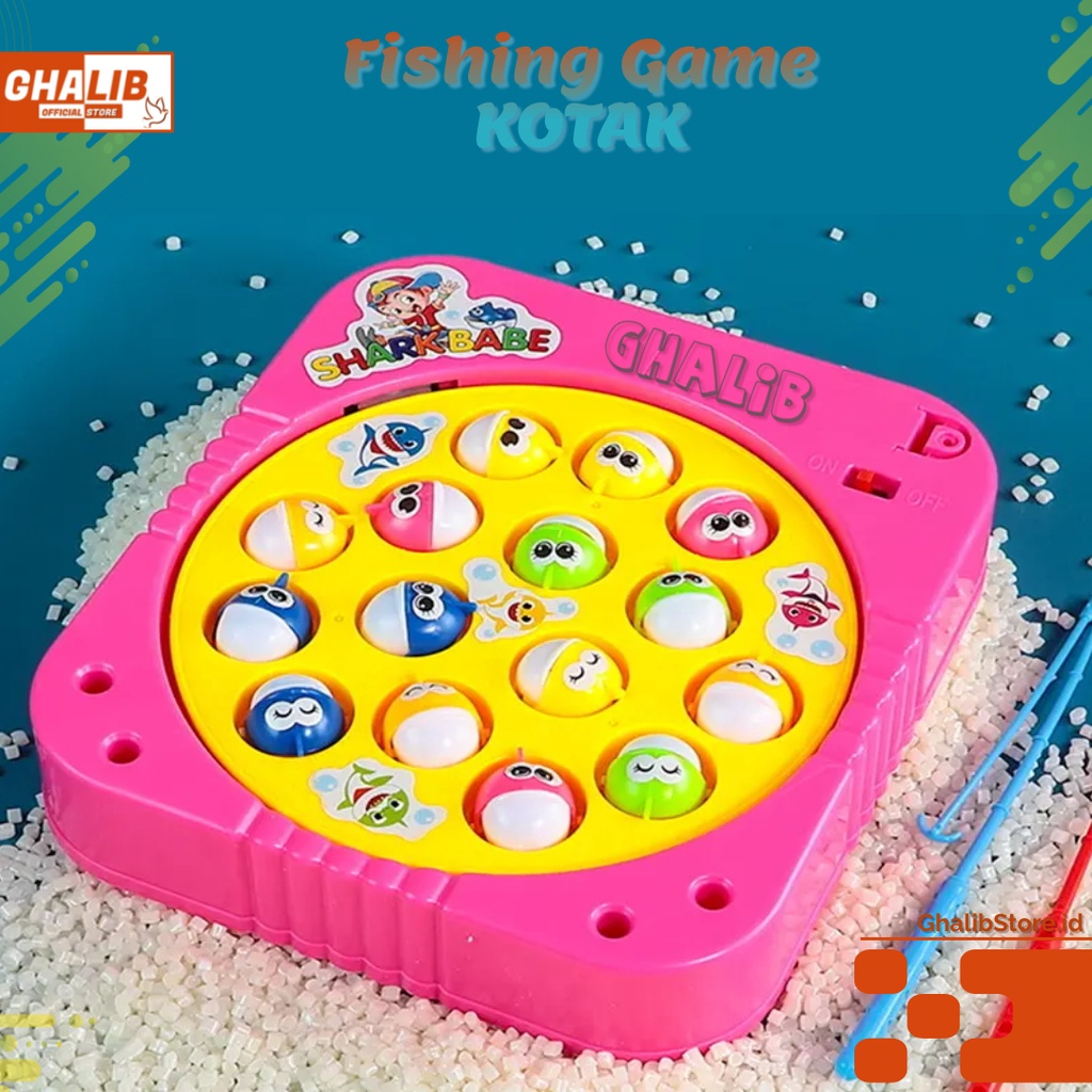 Jual Mainan Pancing Ikan Asah Otak Fishing Game Edukasi Anak | Shopee ...