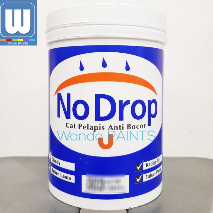 Jual CAT TEMBOK NO DROP WATERPROOF (1 KG) / PELAPIS ANTI BOCOR NO DROP ...