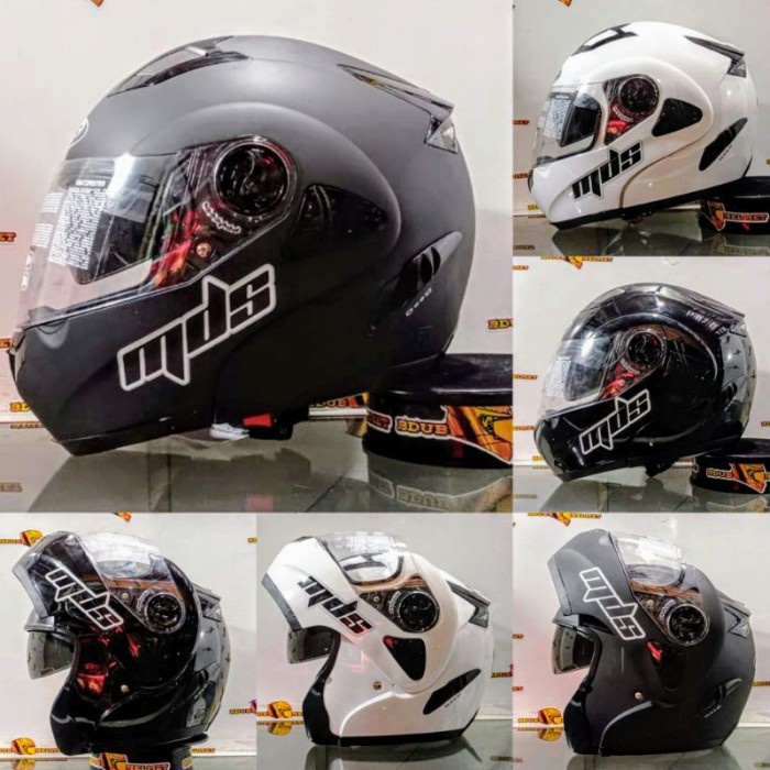 Jual HELM MDS PRORAIDER MODULAR SOLID SERIES 100 ORIGINAL | Shopee ...