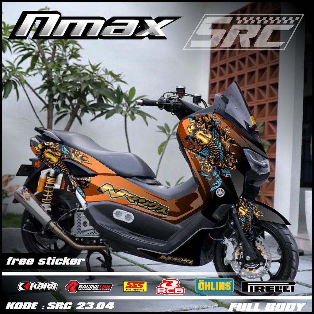 Jual TERBARU Decal Nmax New 2020 2021 2022 Full Body Stiker Nmax New ...