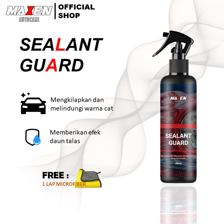 Jual Maxen Sealant Guard Perawatan Motor Mobil Coating Mengkilapkan ...