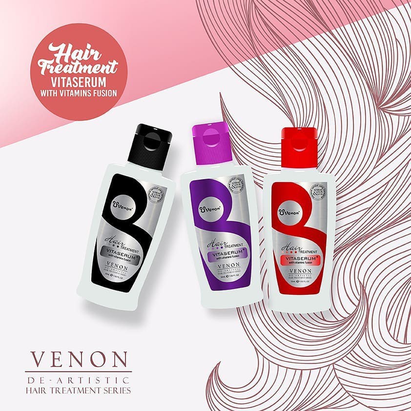 Jual Venon Hair Treatment Vita Serum 30ML | Shopee Indonesia