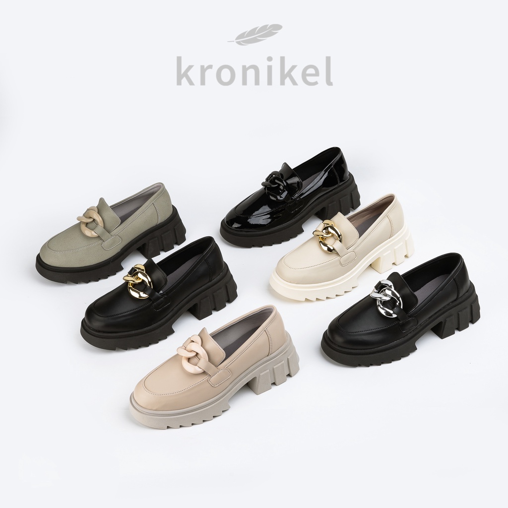 Jual KRONIKEL Agatha Chunky Shoes | Shopee Indonesia