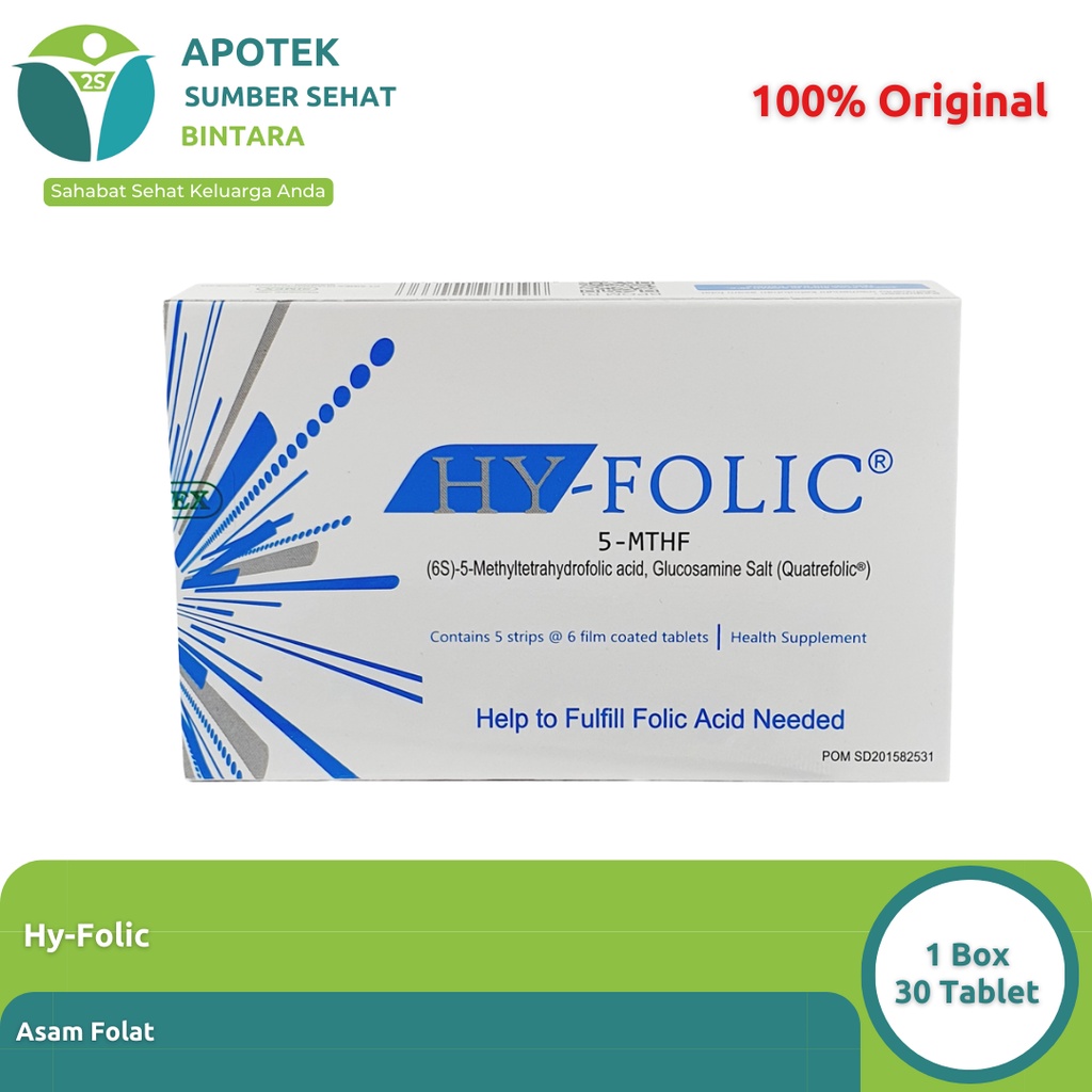 Jual Hy Folic Asam Folat Vitamin PROMIL | Shopee Indonesia