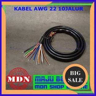 Jual parts Kabel AWG 22 10 Jalur Original Jual Per 1Meter 140ZZ3 | Shopee Indonesia