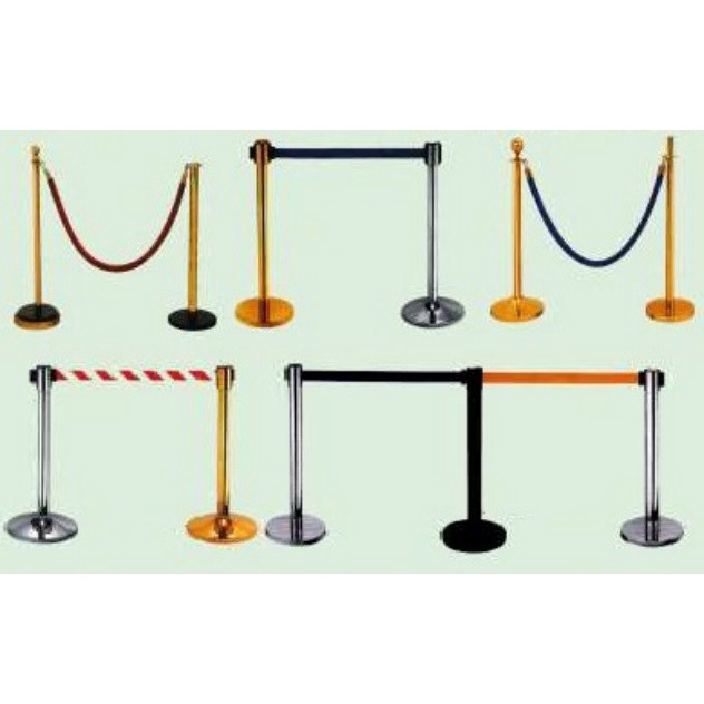 Jual Q Line Handrail Base Railingqpost,Area Pembatas Tiang Antrian ...