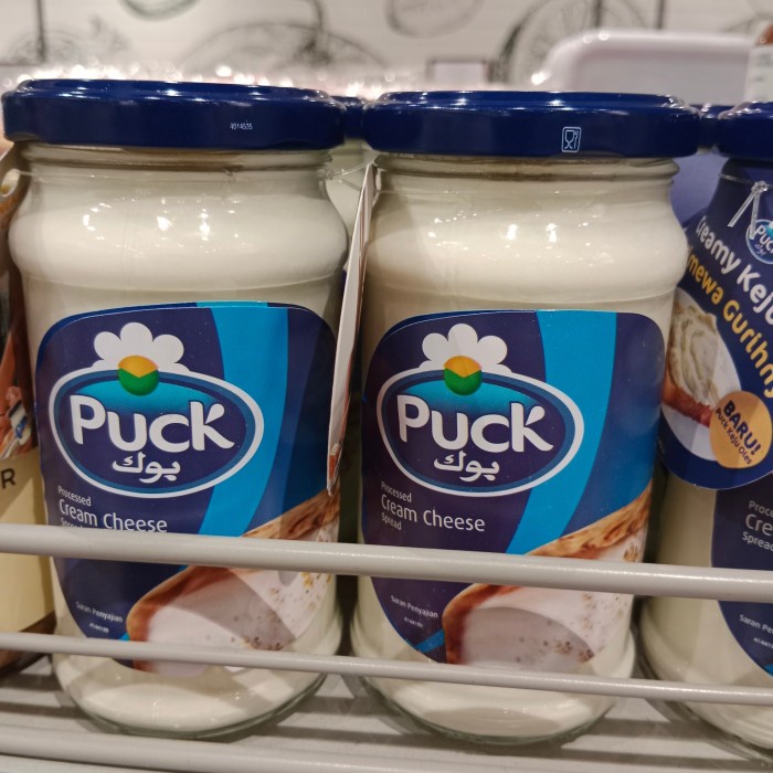 Jual PUCK Cream Cheese Spread Botol 240gr | Shopee Indonesia