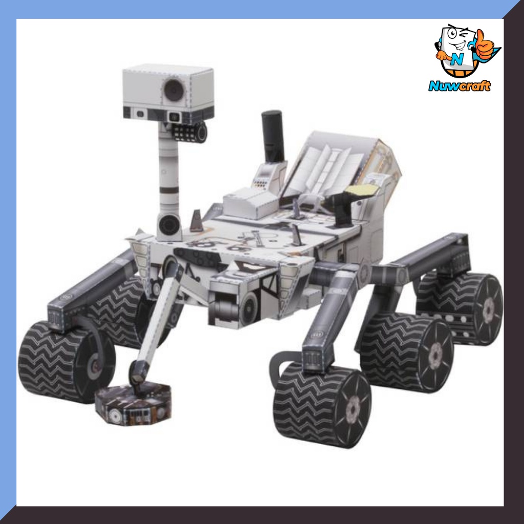 Jual Nuwcraft Mars Rover Curiosity Simplified Version Papercraft ...