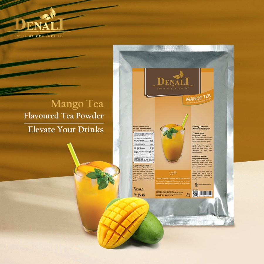 Jual Denali Powder Mango Tea (Mango Tea Denali) | Shopee Indonesia