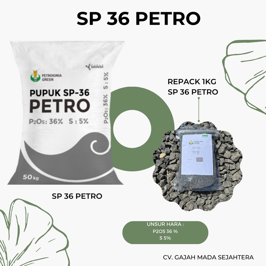 Jual Pupuk SP 36 PETROKIMIA REPACK 1KG | Shopee Indonesia