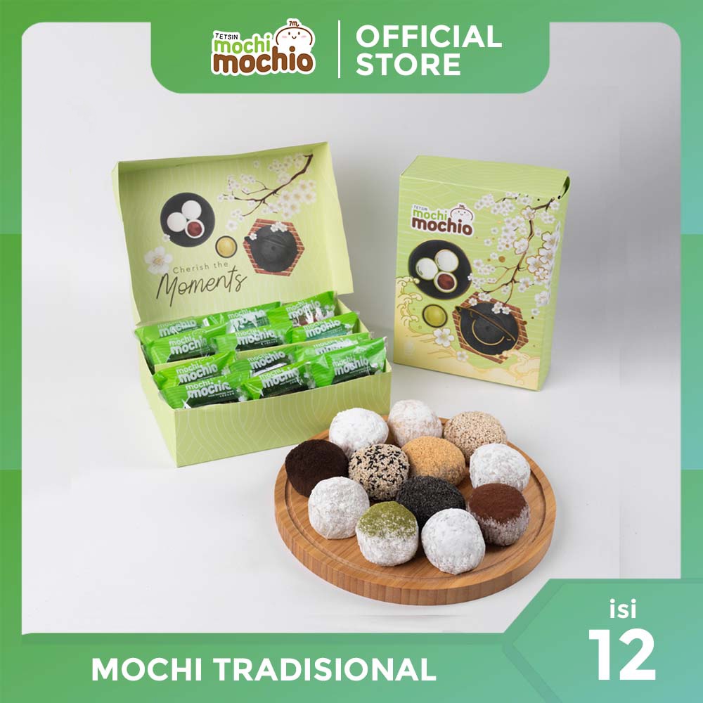 Jual Tetsin Mochi Mochio - Mochi 12 Pcs | Shopee Indonesia