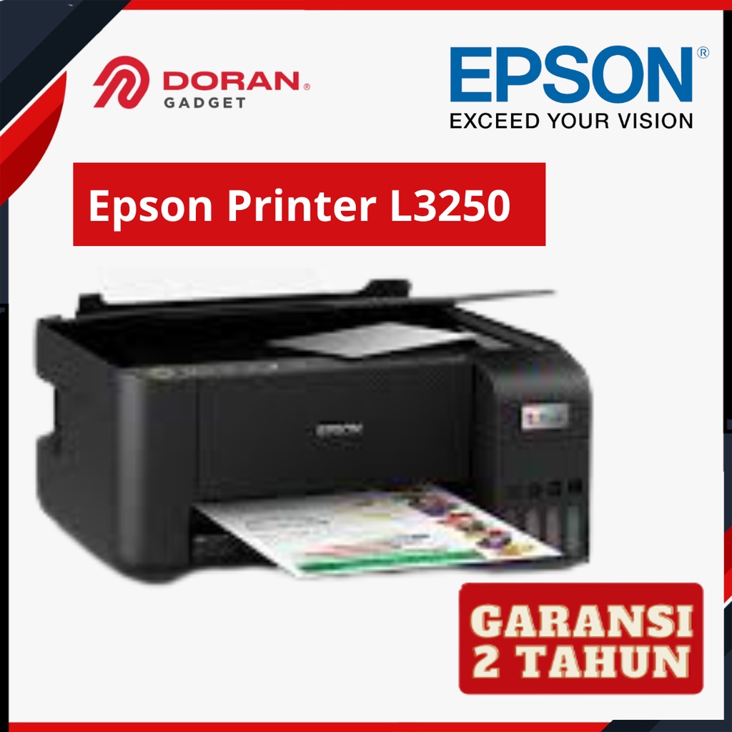 Jual Epson Ecotank L3250 A4 Wi Fi All In One Ink Tank Printer Garansi 6598