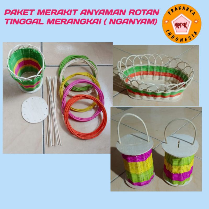 Jual Bahan anyaman daun pandan dan rotan serat alami | Shopee Indonesia