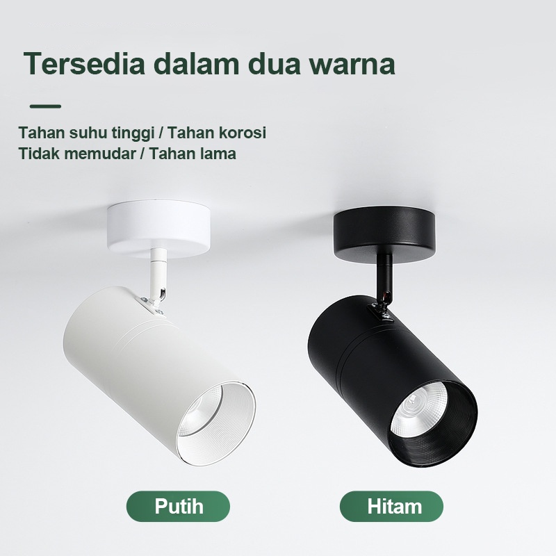 Jual LAMPU LED SOROT LAMPU SOROT SPOTLIGHT COB SPOT LIGHT CAHAYA PUTIH / KUNING 10W / 20W TANPA ...