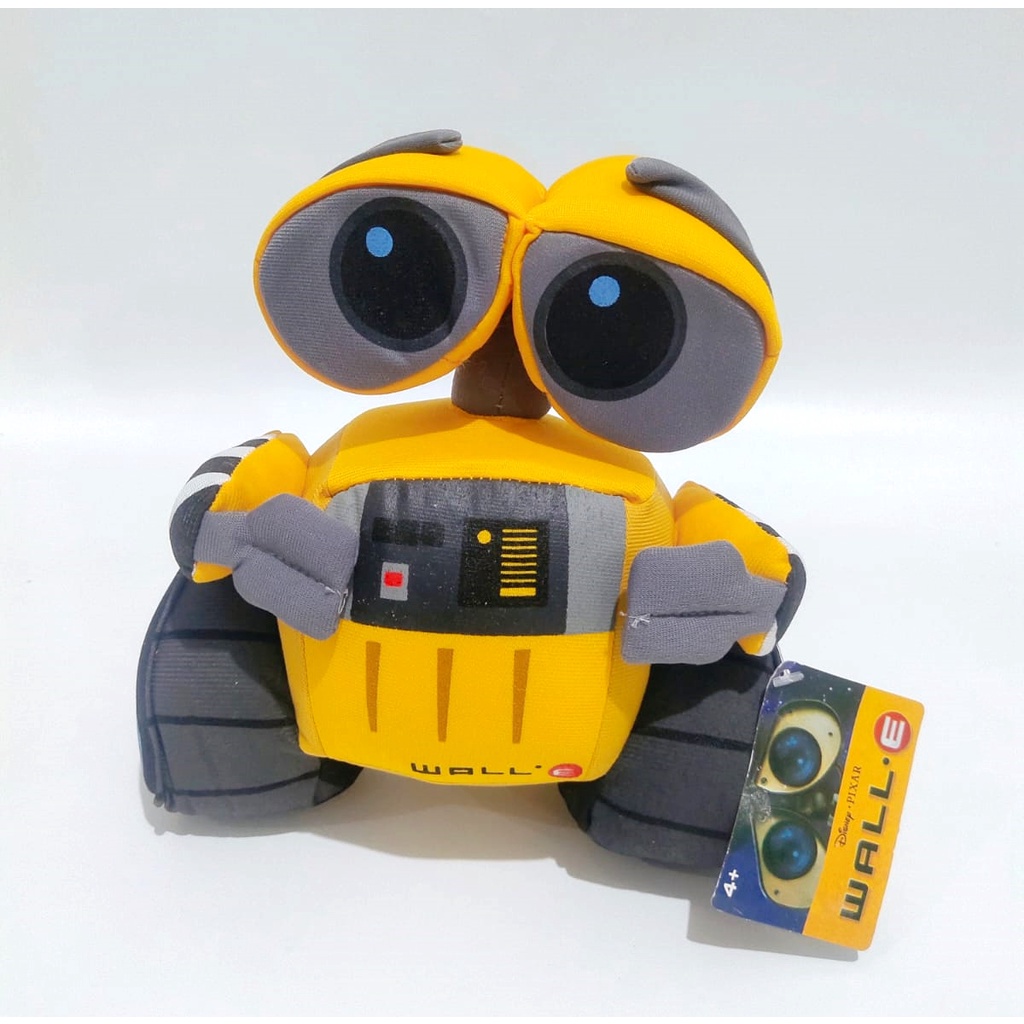 Jual Boneka Wall E Original Disney Pixar Thinkway Toy Wall E Plush ...