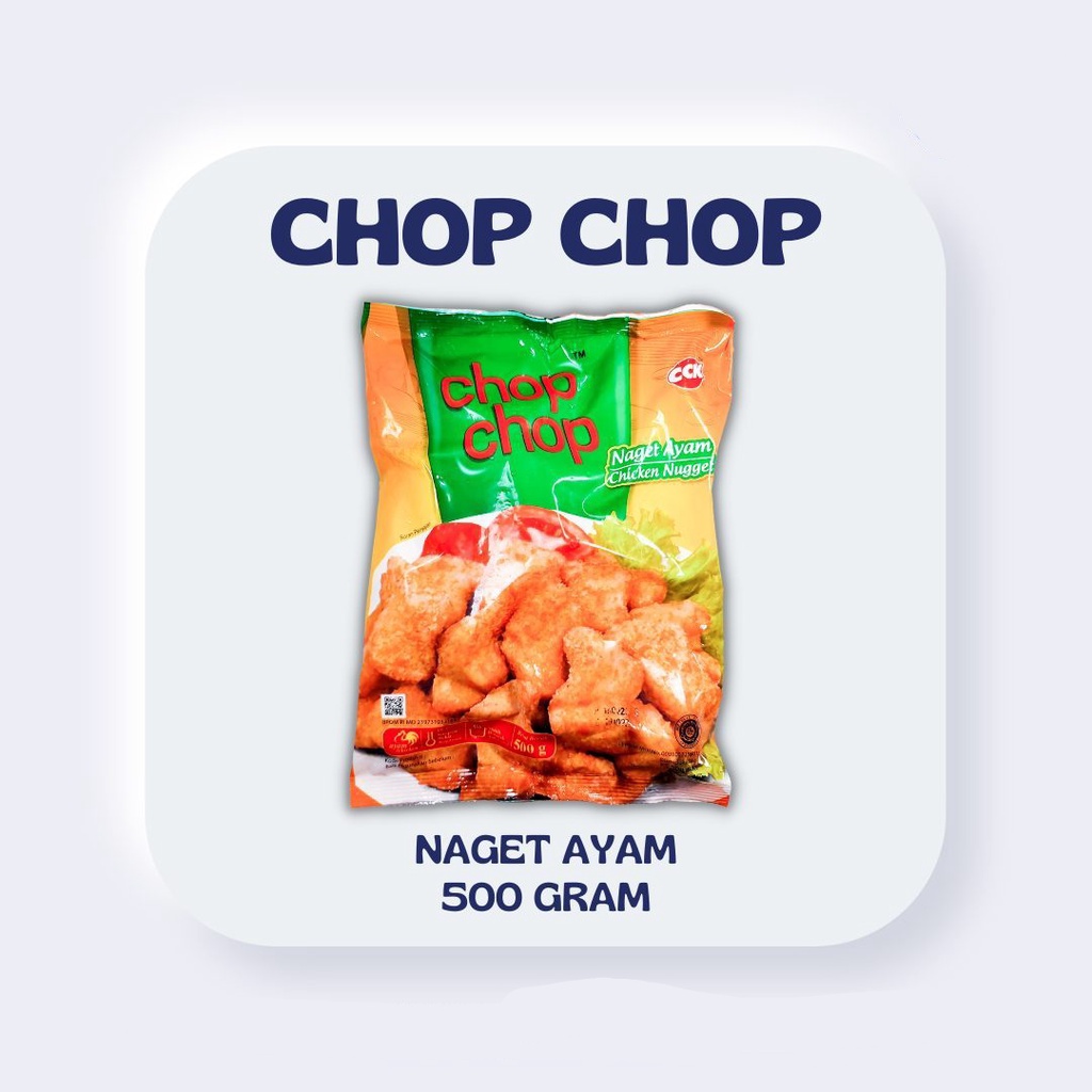Jual ADDRIELLA Chop Chop Nugget Ayam 500gr | Chop Chop/Frozenfood ...
