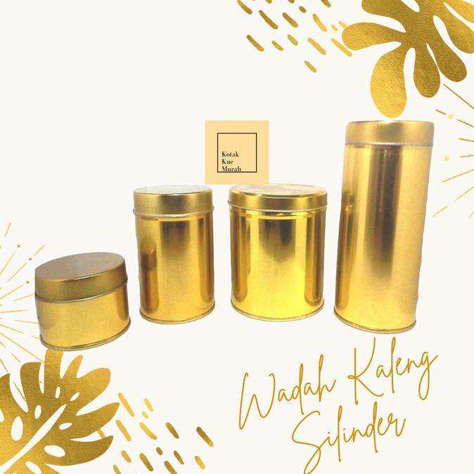 Jual Wadah Kaleng Souvenir Silinder | Shopee Indonesia