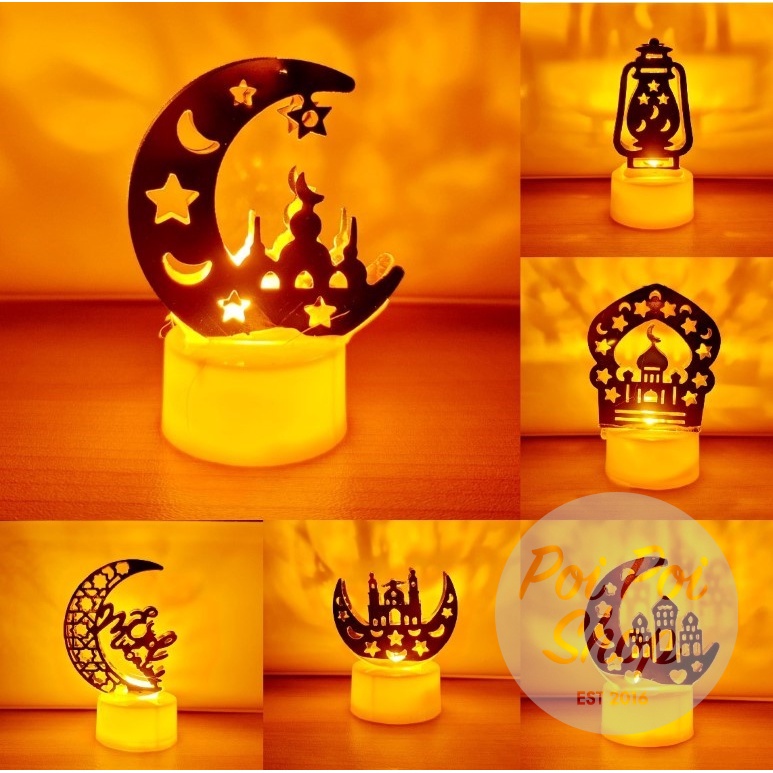 Jual Lampu Lilin LED Souvenir Lebaran Hiasan Dekorasi Idul Fitri ...
