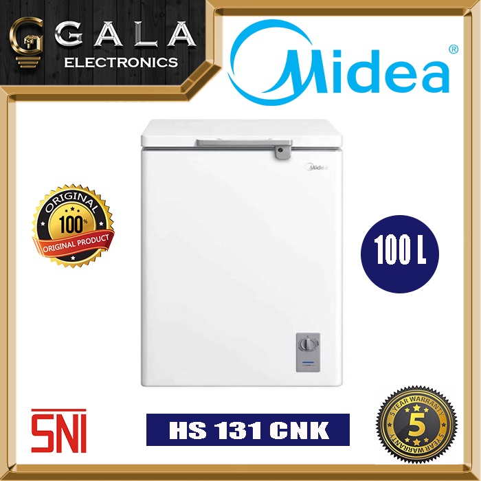 Jual Freezer Box Midea Hs 131 (100 Liter) | Shopee Indonesia