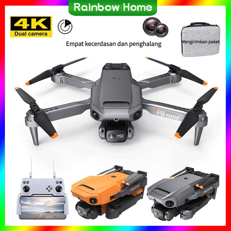 Jual Rainbow Home Drone E99 Pro Dengan Kamera Hd Drone Wifi Fpv Dual