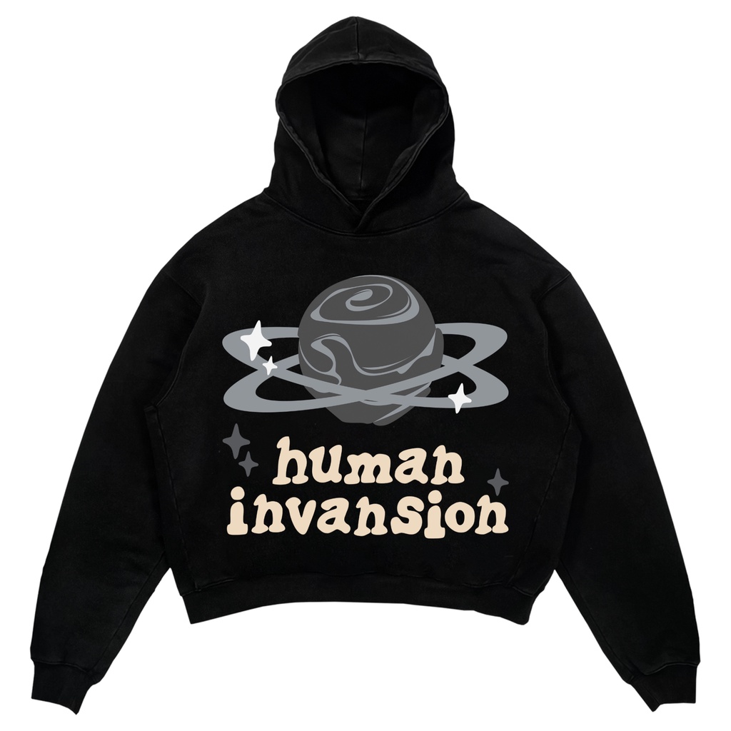 Jual Crop Hoodie Oversize Genesis - Human Invansion | Shopee Indonesia