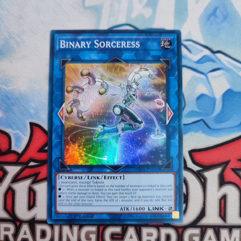 Jual yugioh binary sorceress SDCL super rare 1st original | Shopee Indonesia