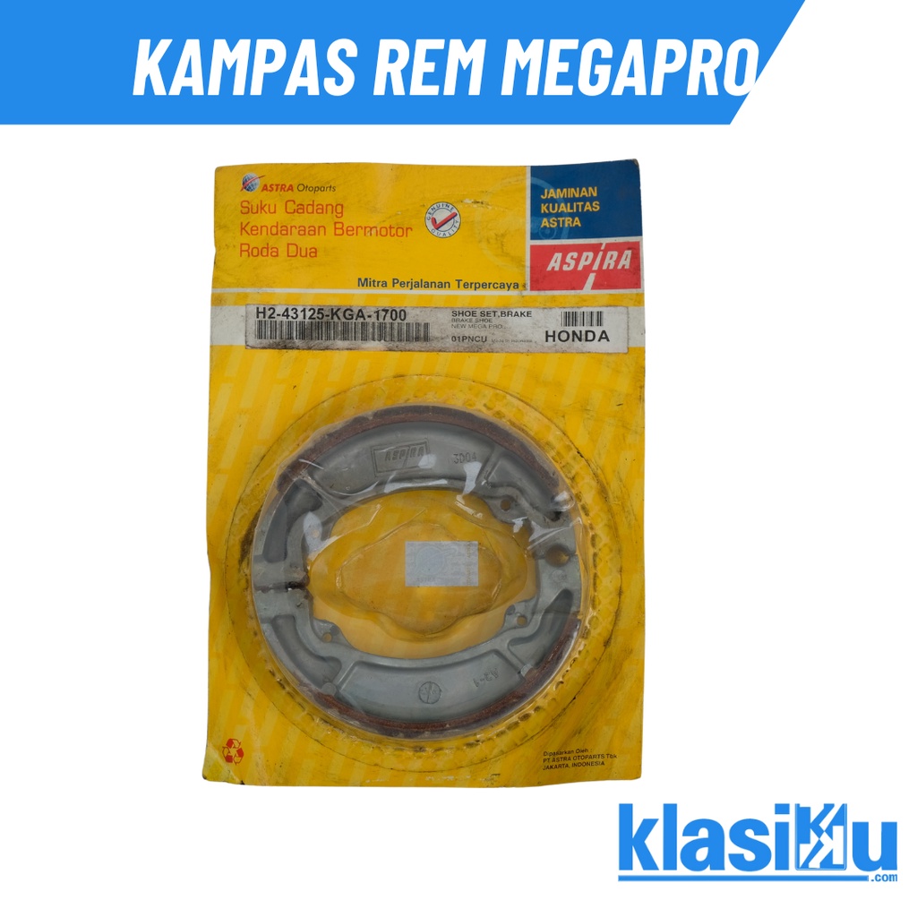 Jual Kampas Campas Rem Belakang New Mega Pro New Tiger Verza ( H2-43125 ...